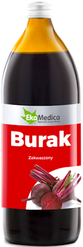 EkaMedica Burak Sok z Buraków 1000 ml - suplement diety - Sklep ...